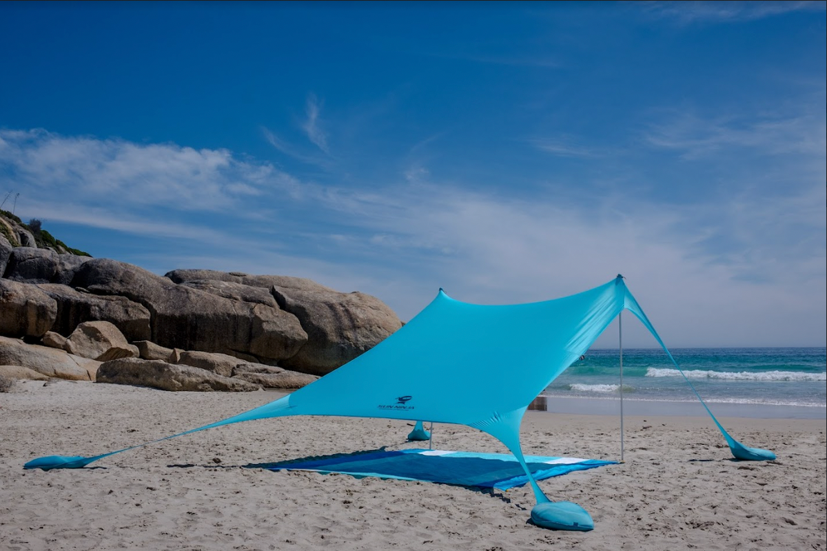 How To Fold a Pop Up Beach Tent – SUN NINJA