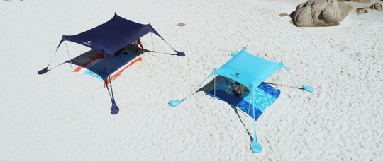 4 Person Pop Up Beach Tent Sun Shelter | Sun Ninja