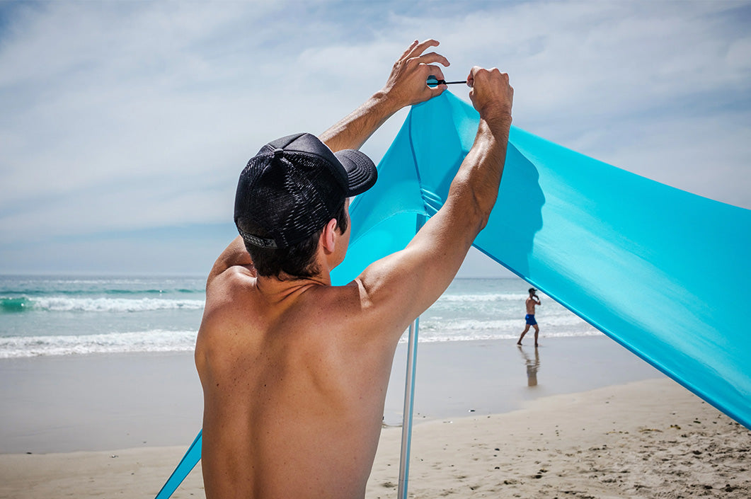 Sun Ninja Pop Up Beach Tent and Sun Ninja Beach Canopy – SUN NINJA