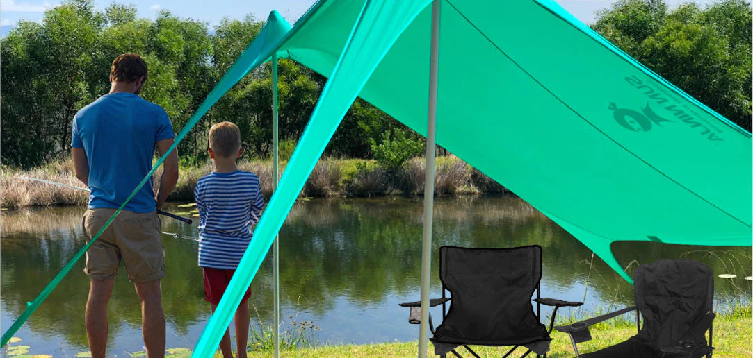 Sun Ninja Pop Up Beach Tent and Sun Ninja Beach Canopy – SUN NINJA
